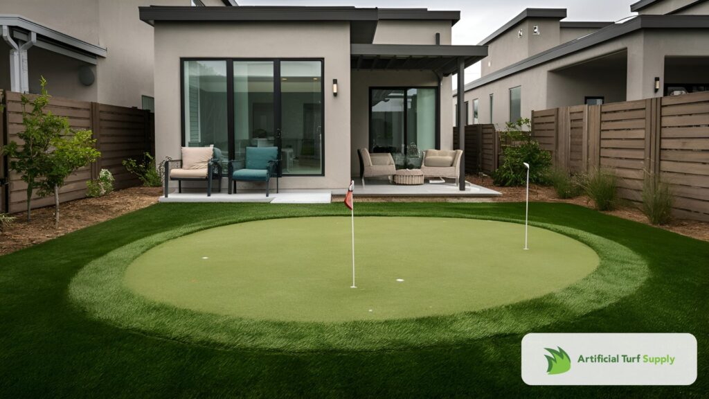 5 Golfer-Approved Small Backyard Putting Green Ideas - Artificial Turf ...